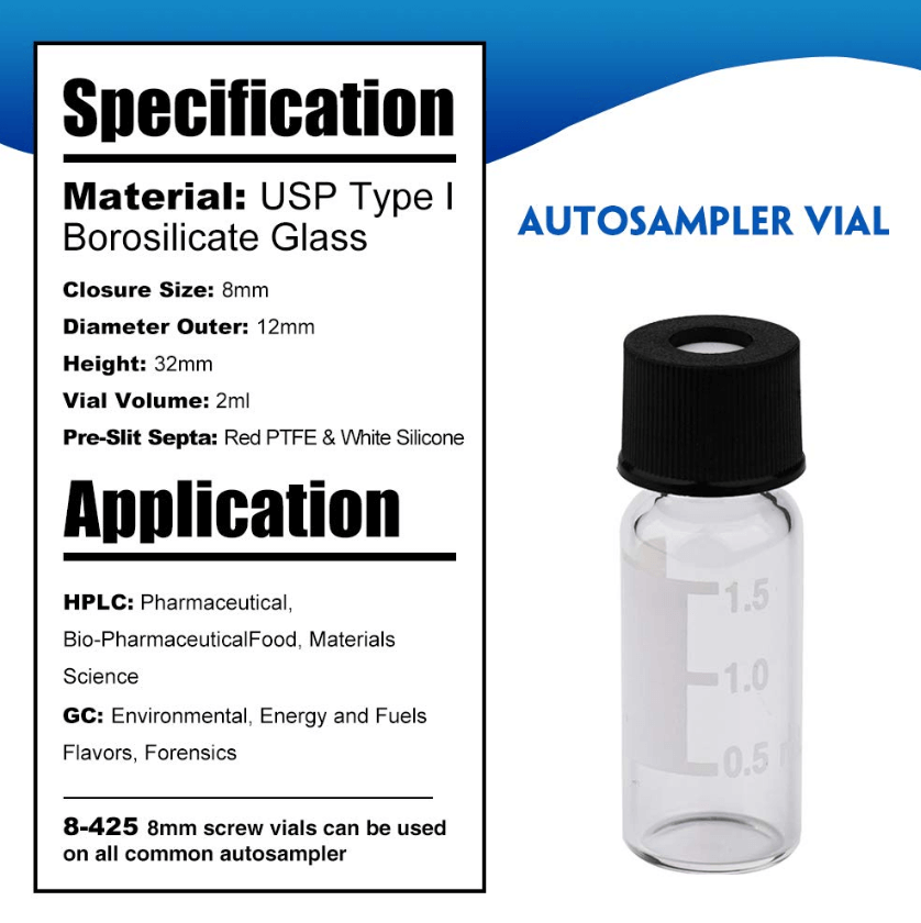 lab wholesales hplc autosampler vials hplc -HPLC Autosampler Vials ...